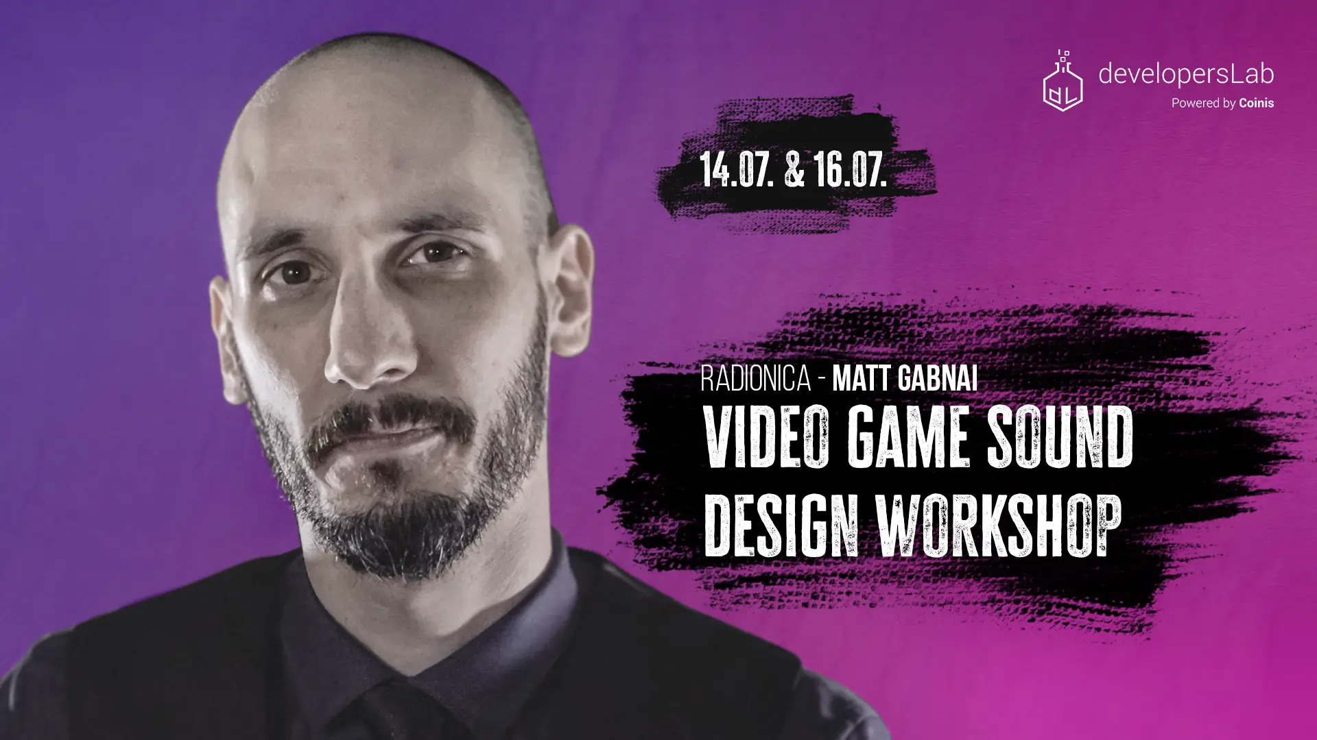 Dizajniranje zvuka za igre, radionica - Developers-Lab